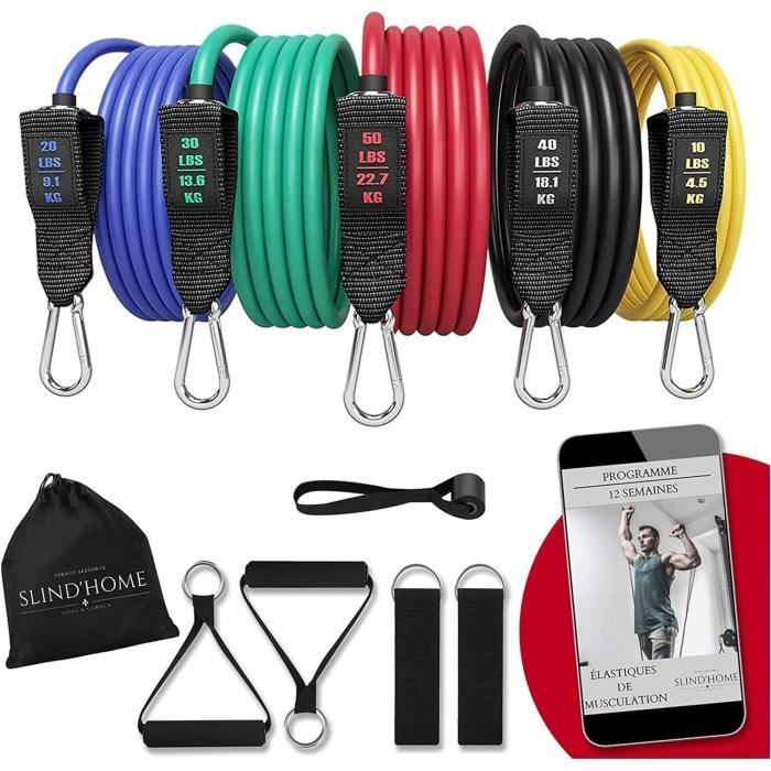 Élastiques De Musculation | Kit De Bandes De Resistance | Accessoire De ...