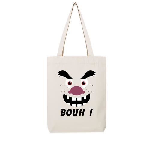 Tote bag en toile recycle natural ogre Blanc - Cdiscount Bagagerie ...