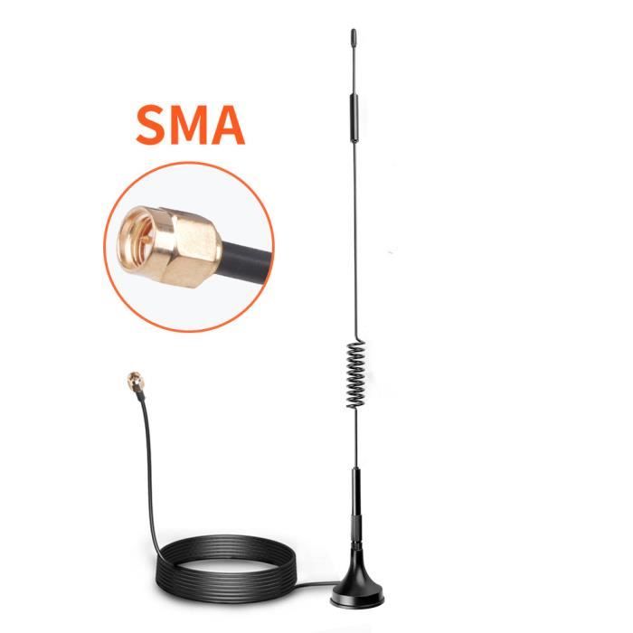 CABLE ANTENNE,Sma Antenne magnétique de persévérance 2G 3G 4G SMA ...