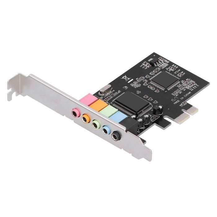 Carte son PCI ‑ E Carte son PCI-E 5.1 CMI8738 Prise en charge de la ...