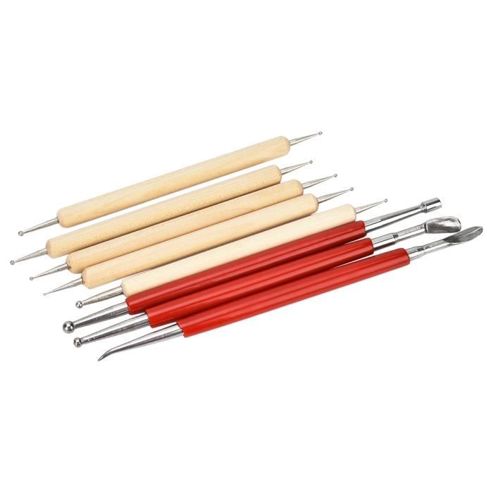 HURRISE Outil de Maroquinerie Outil en Cuir, Artisanat Sculpture Stylet ...