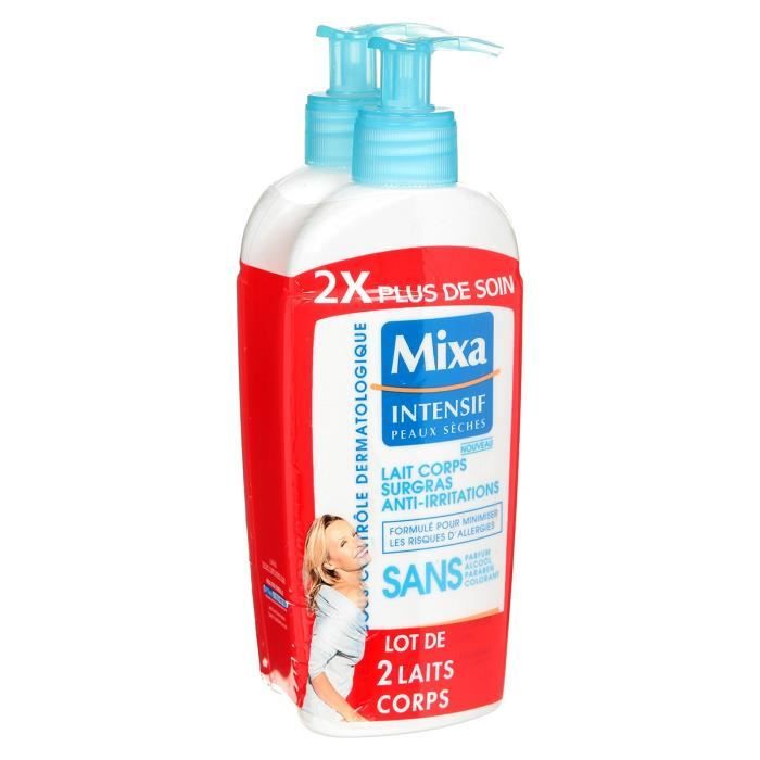 MIXA Intensif Peaux Sèches Anti-Irritations 250ml - Cdiscount Au quotidien