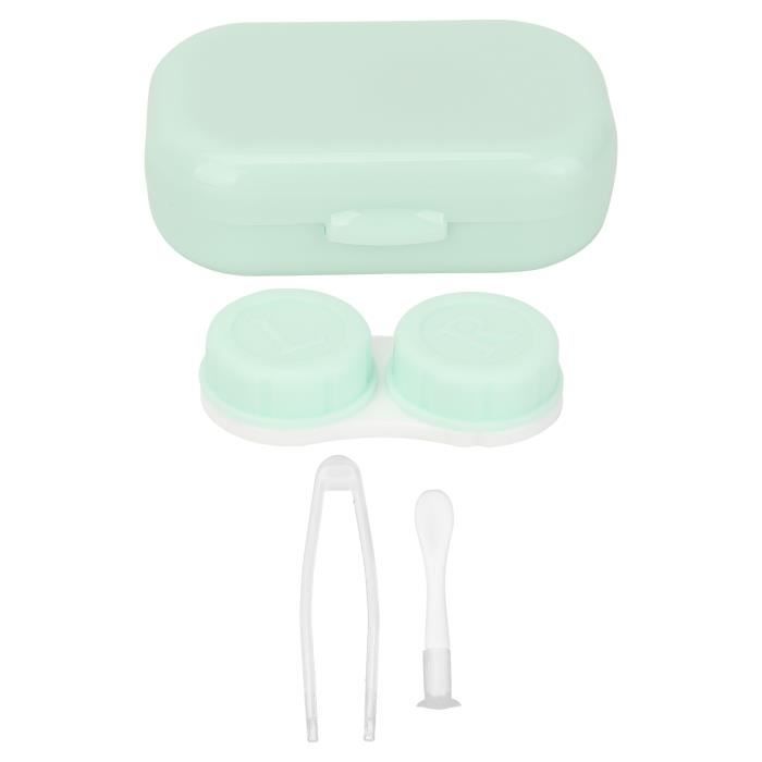 Mxzzand Kit de rangement pour lentilles de contact Mini boîte de ...