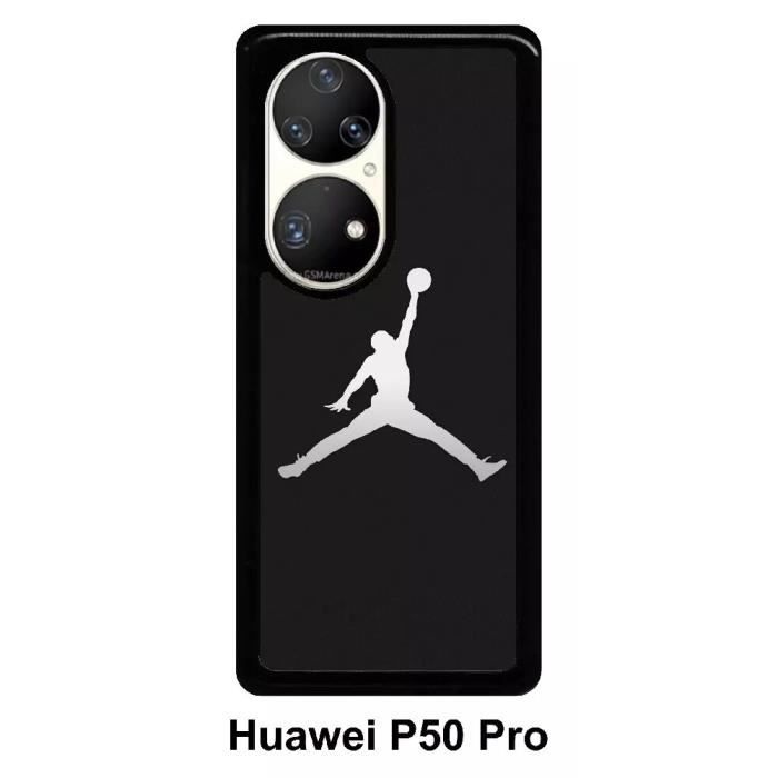 Coque huawei p50 pro - michael jordan logo gris - noir - Cdiscount ...