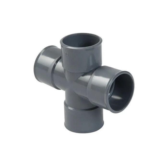 Croix PVC 87 degré 30 (90 degré) Femelle/Femelle, 80 - Cdiscount Bricolage