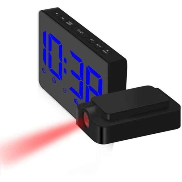 Réveil à Projection, Radio-réveil avec Projection, Réveil Numérique ...