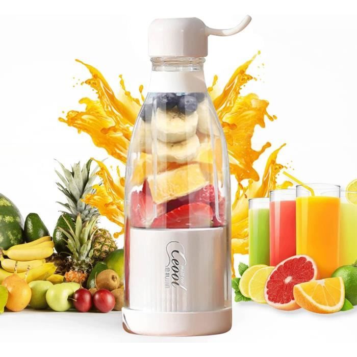 Mini-Blenders Portable Rechargeable Via Usb Mixeur Des Fruits ...