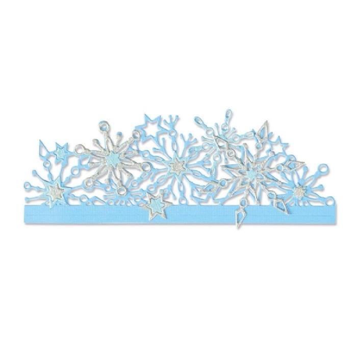 Kit de dies thinlits - SIZZIX - Snowflake Edge - 5 pièces - Idéal pour ...