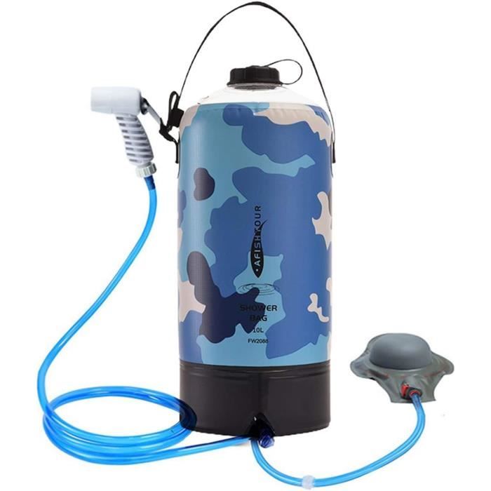 Douche de Camping 10L Portable Camping en Plein air Douche Douche ...