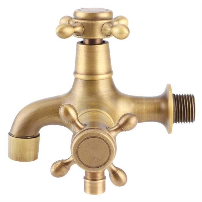 Rétro robinet d'eau, G1 / 2in fil d'étanchéité résistance à la ...