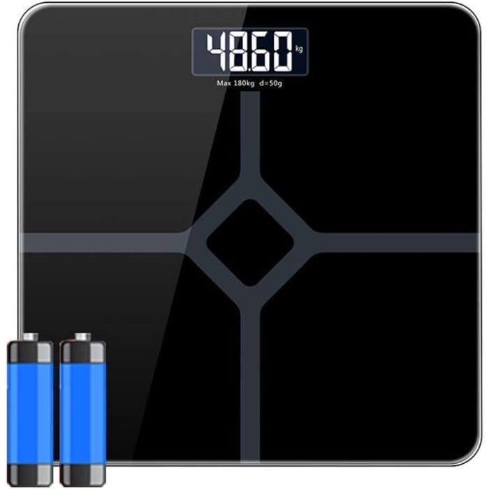 Pèse-Personne Électronique Balance Digitale De Poids Corporel ...