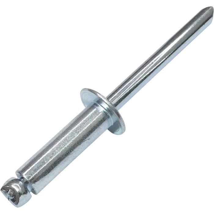 C48272 - Lot De 50 Rivets Aveugles Standard Ø6X20Mm Acier-Acier - Din ...