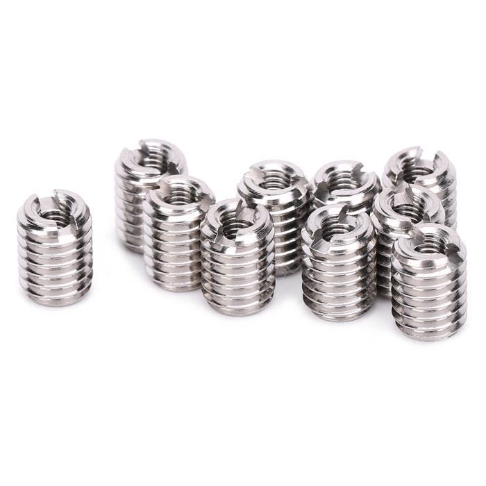 VBESTLIFE Écrou réducteur de filetage femelle mâle 10pcs Insert de ...