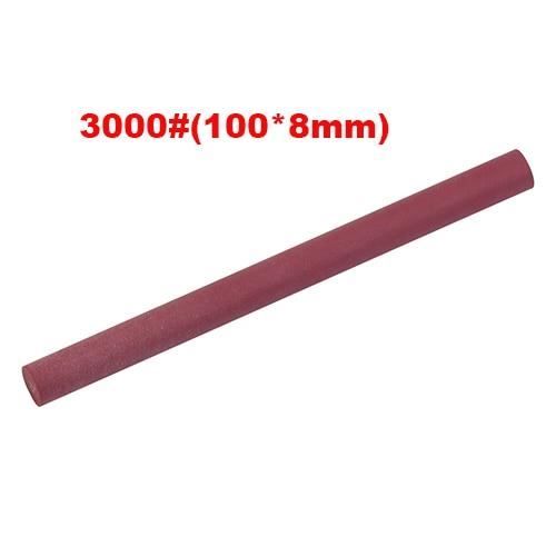 8mm -outil en pierre à aiguiser,3000 grains de rubis abrasifs,pierre à ...