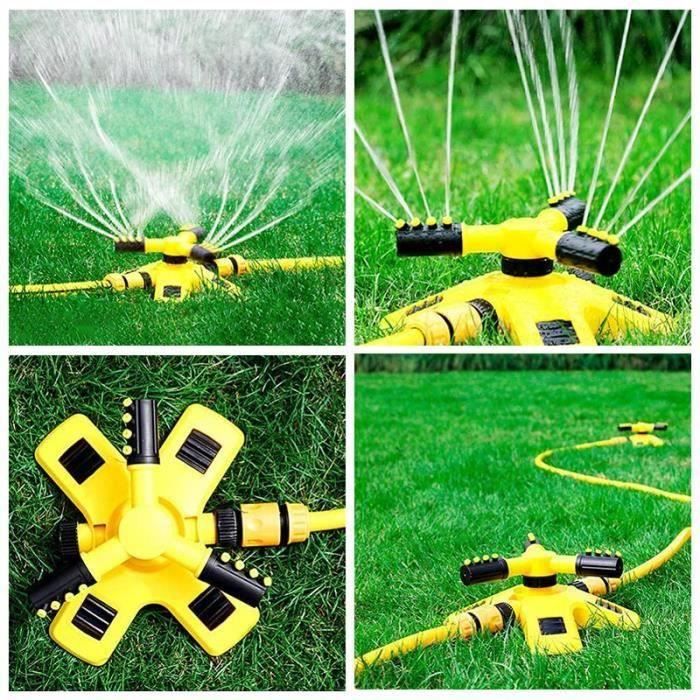 ( 1 set of interface)Arroseur rotatif à 360 degrés pour pelouse de ...