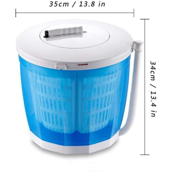 Laveuse écologique Portable, Mini Machine à Laver Manuelle à manivelle ...