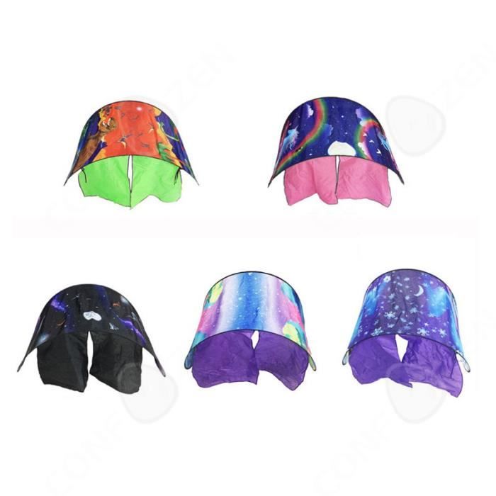 Tente de Lit - CONFO - Dream Tents - Pop Up - 20 LED étoiles - Bleu ...