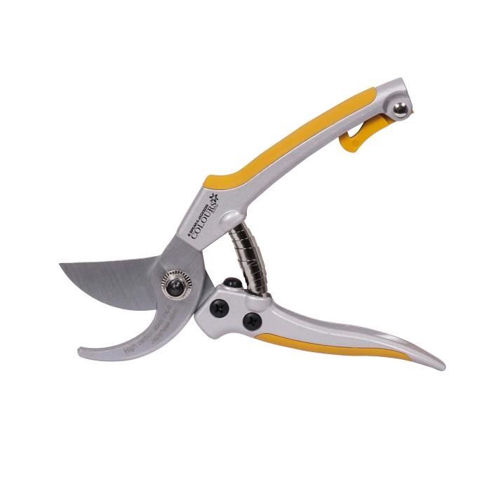 Sécateur bimatières de 18 cm coloris jaune Spear & Jackson - Cdiscount ...