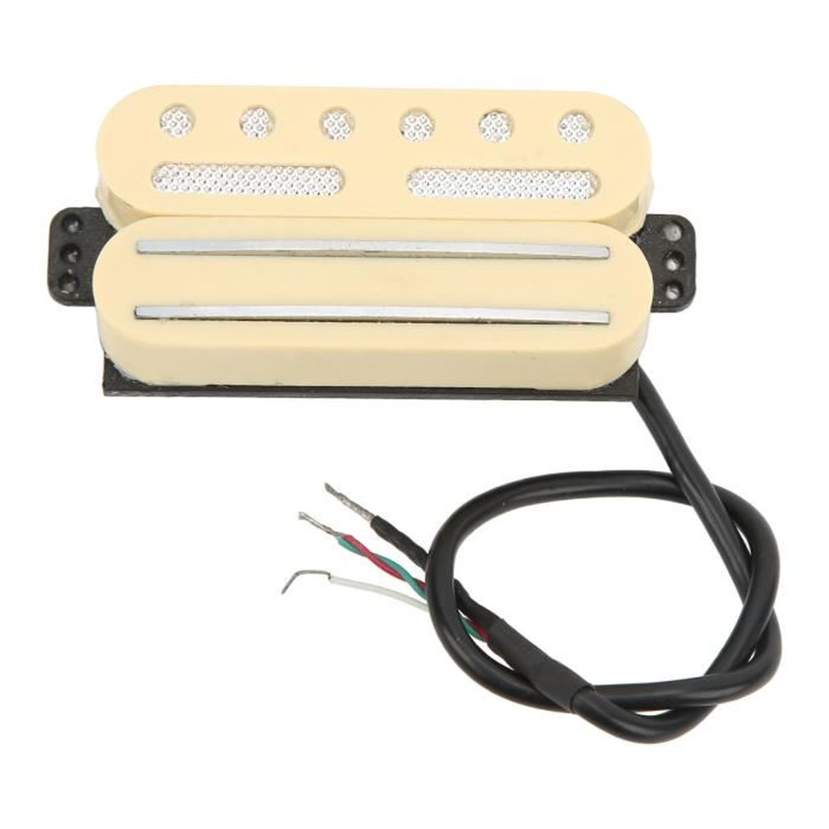Akozon Micro simple double bobine Micro guitare métal plastique doux ...