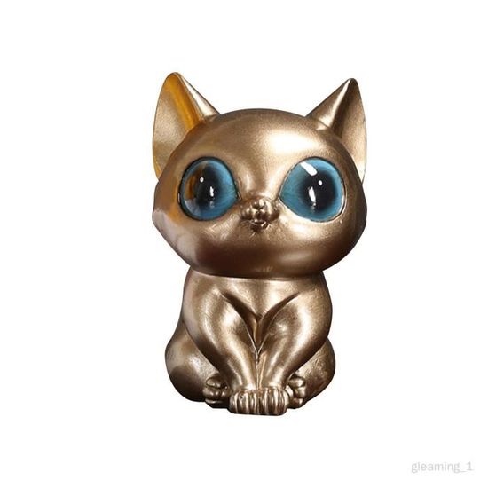 Statue Chaton Figurine Résine Chat Sculpture Mignon Collection Animal ...