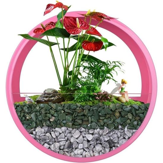 Ronde Jardinière Suspendue En Métal, Intérieur Murale Decoration ...