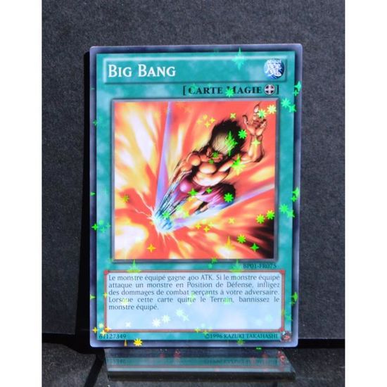 Carte YU-GI-OH BP01-FR075-ST Big Bang NEUF FR - Cdiscount Jeux - Jouets