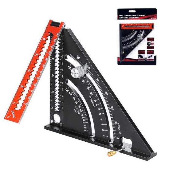 Equerre Menuisier Metal, Multifonction Équerre Menuisier Triangle ...