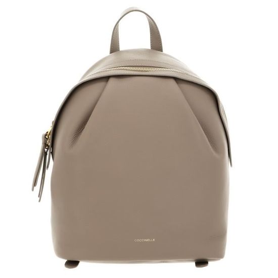 COCCINELLE Coccinelle Soft Wear Backpack Grainy Leather Warm Taupe ...