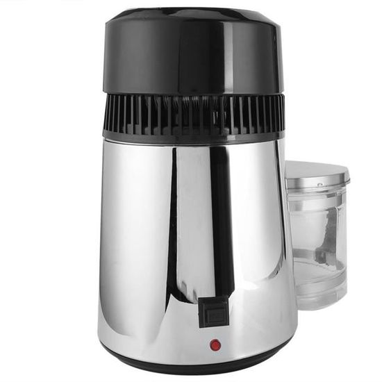 Fydun Distillateur d'eau 4L 4L Distillateur d'Eau Pure de Comptoir en ...