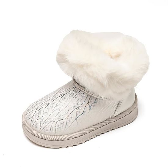 Chaussures enfant Baskets fille plus velours confortable chaud ...