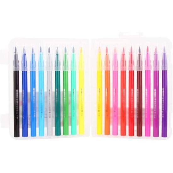 Aquarelle Stylo Stylos Pinceaux À Colorier Aquarelle, Ensemble De 36 ...
