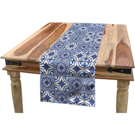 Marocain Chemin De Table, Grille Desgin Checkered, Rectangulaire ...