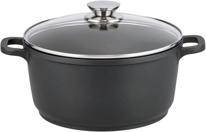 Faitout Induction 24 cm, Faitout 24 cm, Marmite en Fonte, Faitout en Fonte, Casserole, Fonte d ...
