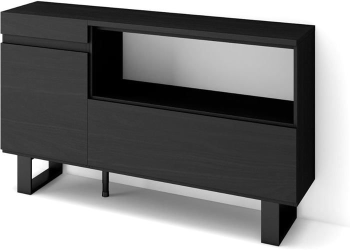 Meuble TV | Banc Télé | Grand Espace de Rangement | 150x57x35cm | pour ...