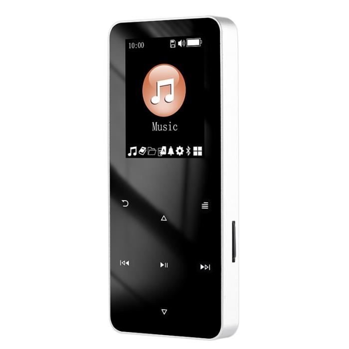64 GO - GRIS - Mini baladeur tactile en métal véritable, Bluetooth 5.0 ...