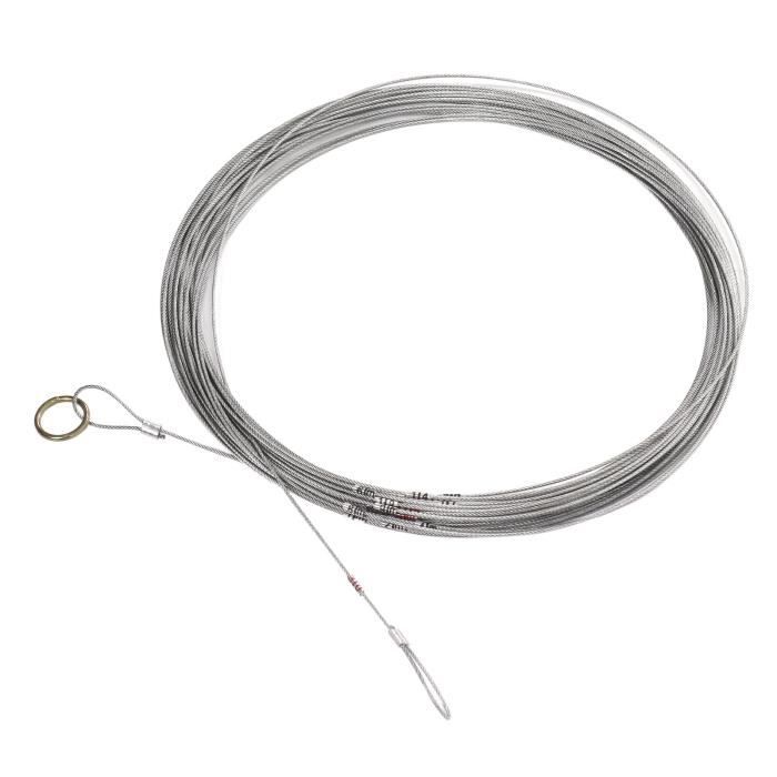 Corde D'Acier De Puits Corde À Mesurer En Fil D'Acier Bonne Flexibilité ...