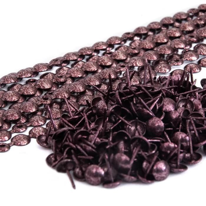 10 Bandes de clous factices Topaze Ø9,5 mm + 200 clous - Cdiscount Maison