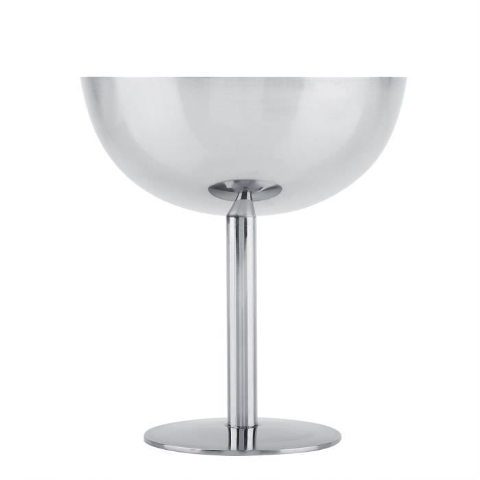 Coupe à Glacée Coupelle en acier inoxydable pour Apéro, Coupe à Glace ...