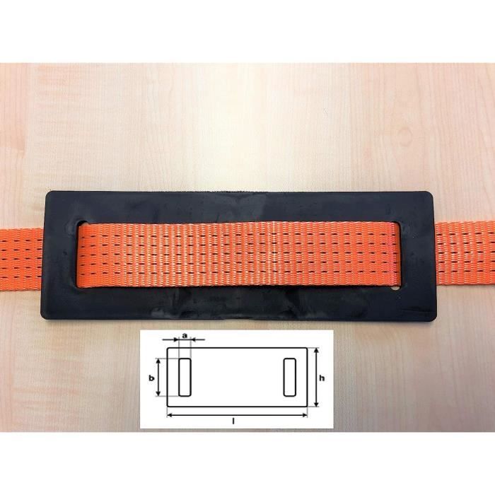 Plaque de protection des bords pour sangles d'arrimage, sangles de ...