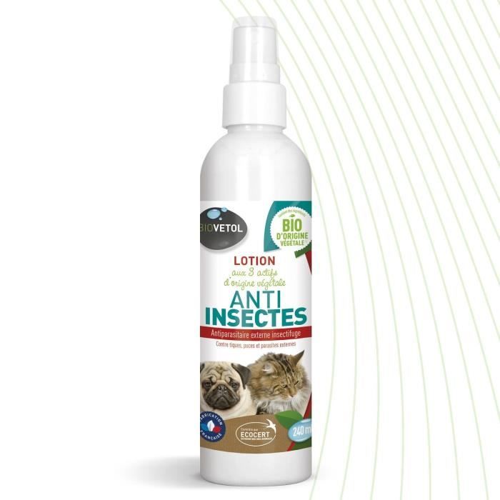 Lotion Anti-Insectes Bio - Insectifuge Bio Certifié Ecocert - Anti ...