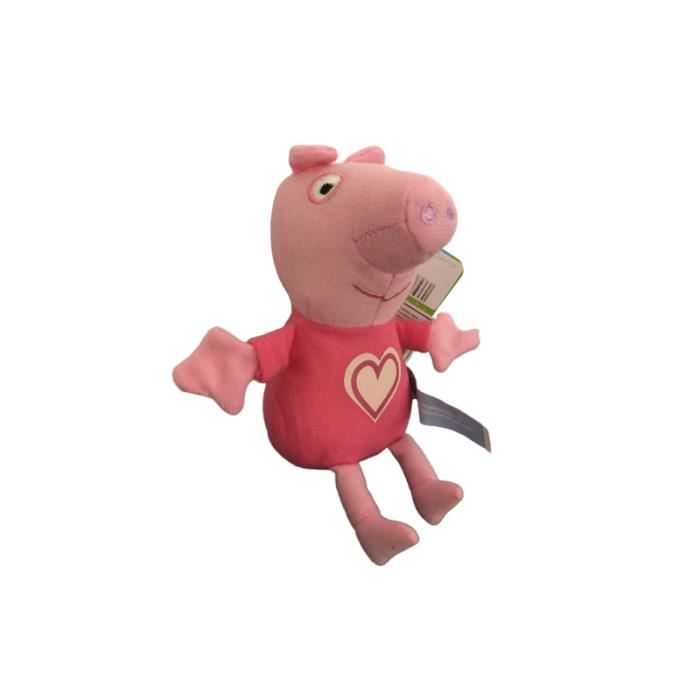 Peluche peppa pig rose 12 cm - Cdiscount Jeux - Jouets