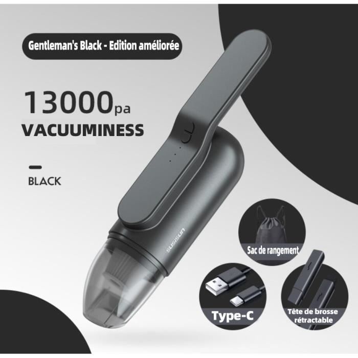 Aspirateur à Main - ECELEN - Mini Cyclone Portable - 13000pa - Sans Fil ...