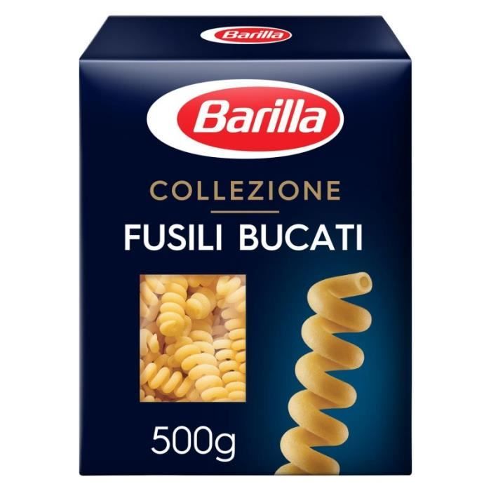 BARILLA - Pâtes Fusilli Bucati 500G - Lot De 4 - Cdiscount Au quotidien