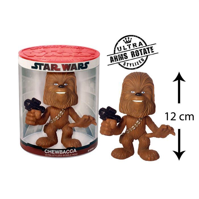 Star Wars Bobble Head 12 cm Chewbacca - Cdiscount Jeux - Jouets