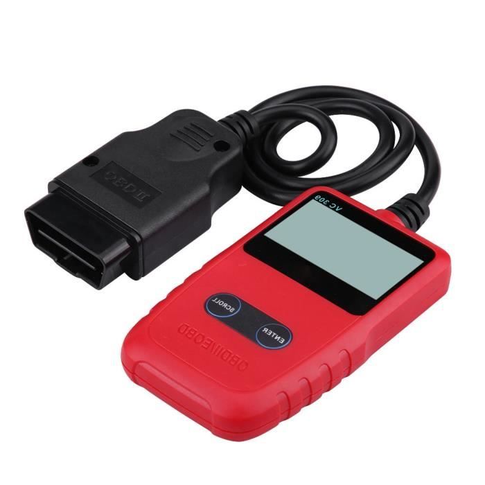 RHO- lecteur de code OBD2 Lecteur de code d'erreur de diagnostic ...