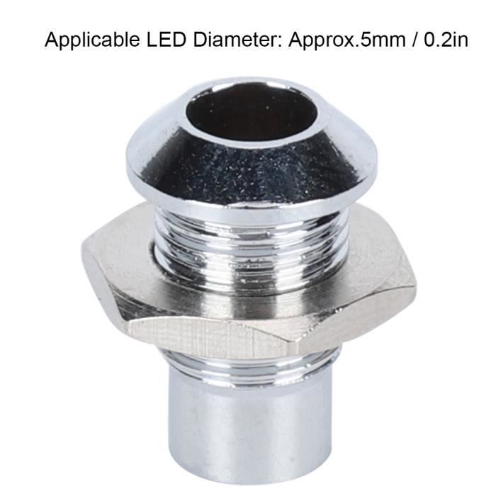 Support De Filetage Led Supports Led, 10 Pièces 5 Mm / 0,2 Pouces ...
