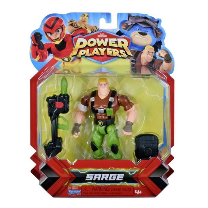 Power Players- Véhicule deluxe avec figurine - Sergent Charge ...