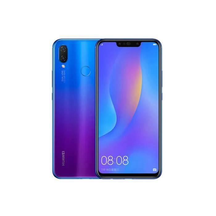 Global Version HUAWEI nova 3i 6+128Go Bleu - Cdiscount Téléphonie