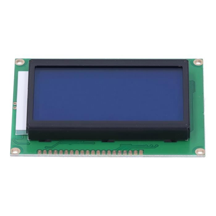 Écran d'Affichage Bleu HURRISE LCD12864 - Interface Série ...