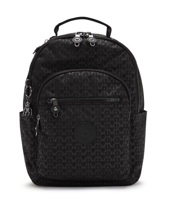 Sac à dos - Kipling - Basic Plus Seoul - Noir - 490g - 100% polyamide noir - Cdiscount Bagagerie ...